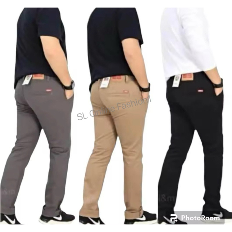 SELUAR SLACK UNQ SLIM FIT STRECHABLE 28-40 Fast Shipping And always ...