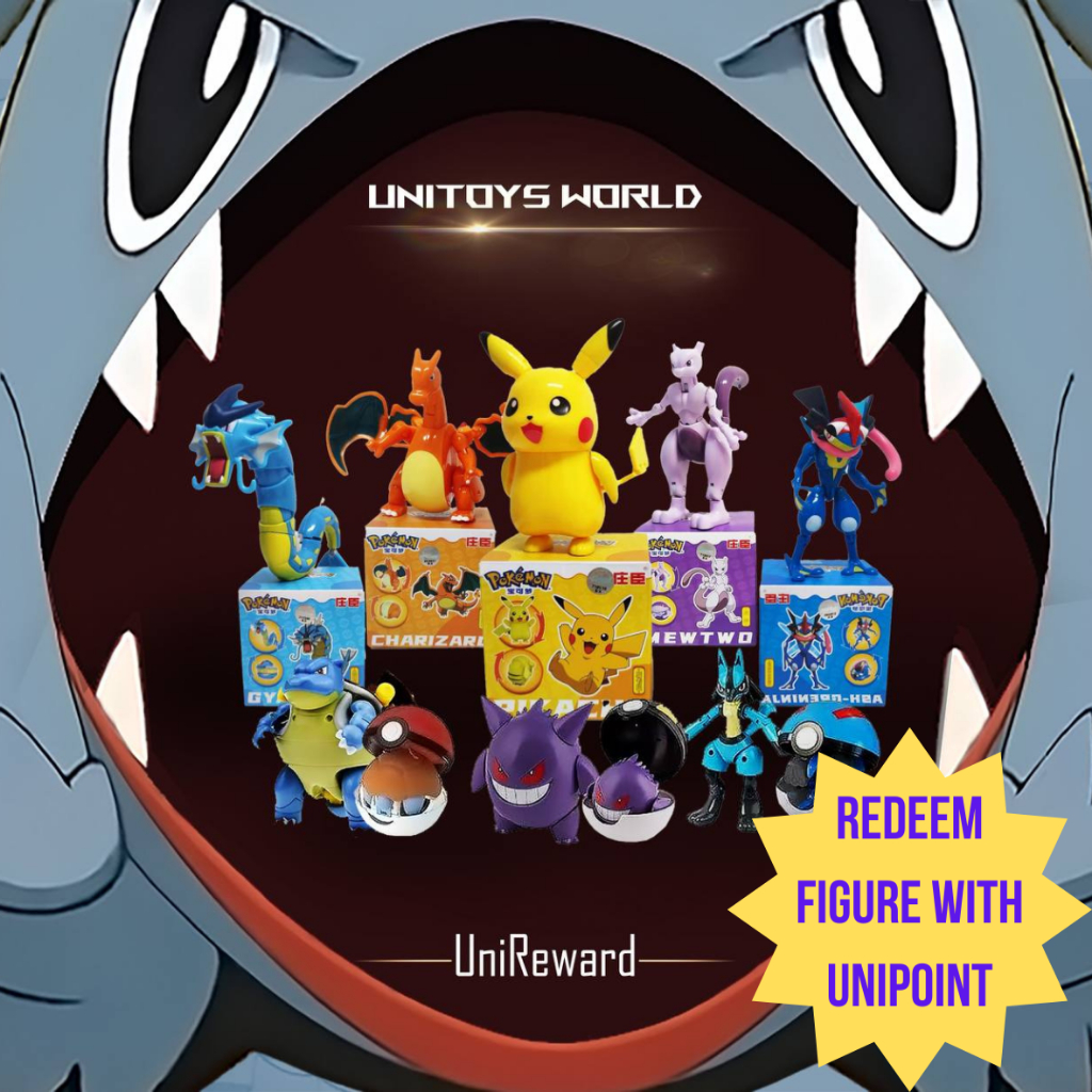 Pokemon Transformation Series Toy Set Action Figures --- Pikachu/Eevee ...