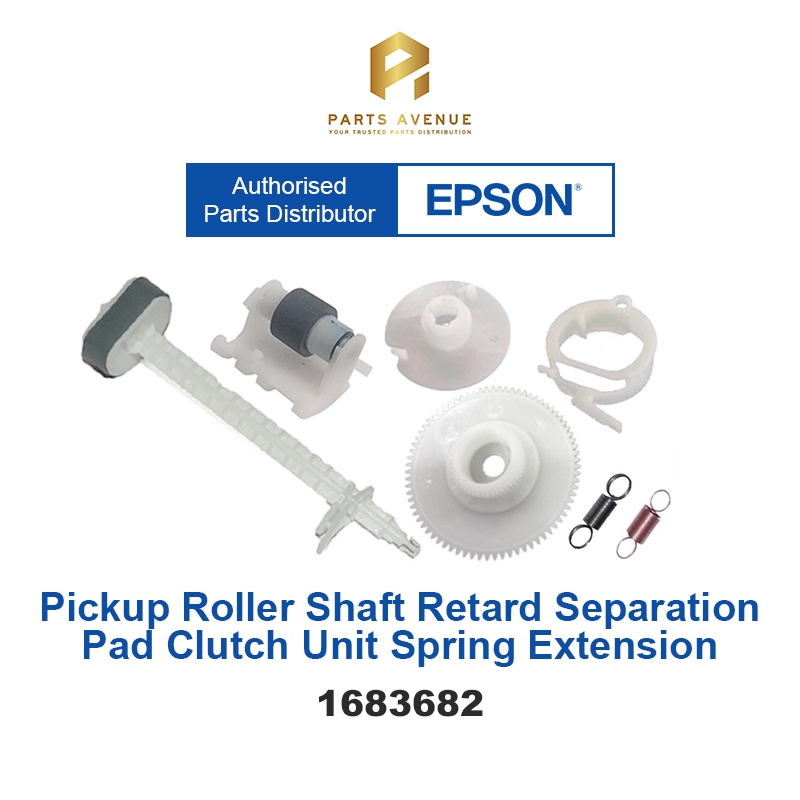 OFFICIAL EPSON Pickup Roller Shaft Retard Separation Pad Clutch Unit ...