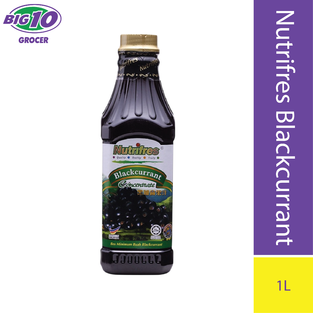 Nutrifres Blackcurrant Concentrate / Pekat 1Liter | Shopee Malaysia