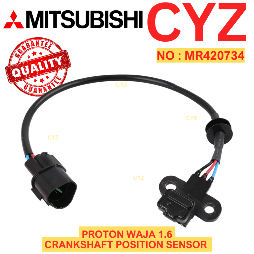 Crankshaft Position Sensor 3 Pin (MR420734) PROTON WAJA 1.6 (MITSUBISHI ...