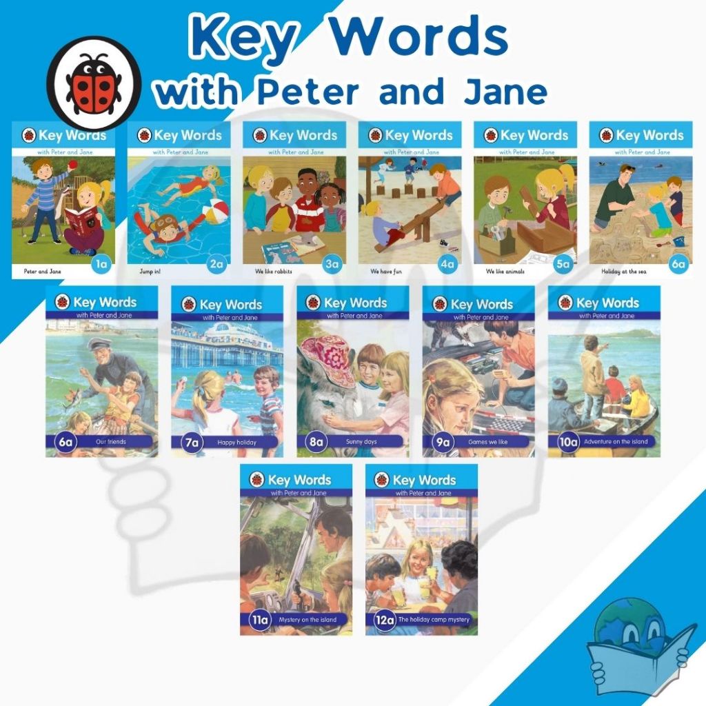Key Words with Peter and Jane Book A [Ladybird] | Shopee Malaysia