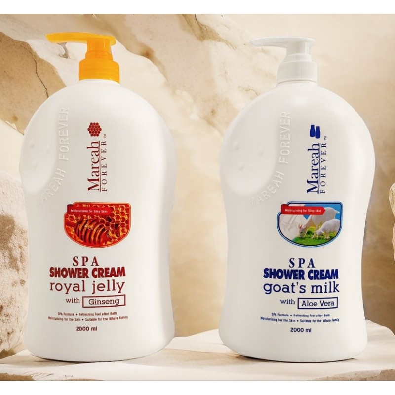 Mareah Forever SPA Shower Cream 2000ml (Goat's Milk With Aloe Vera ...