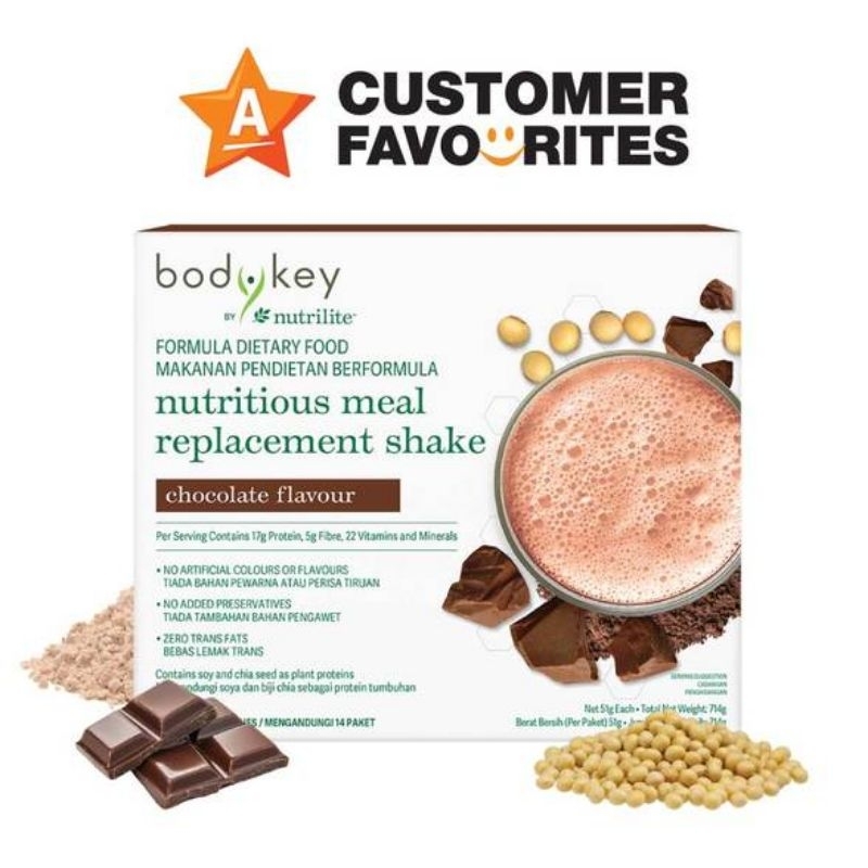 BodyKey by Nutrilite Meal Replacement Shake | Shopee Malaysia