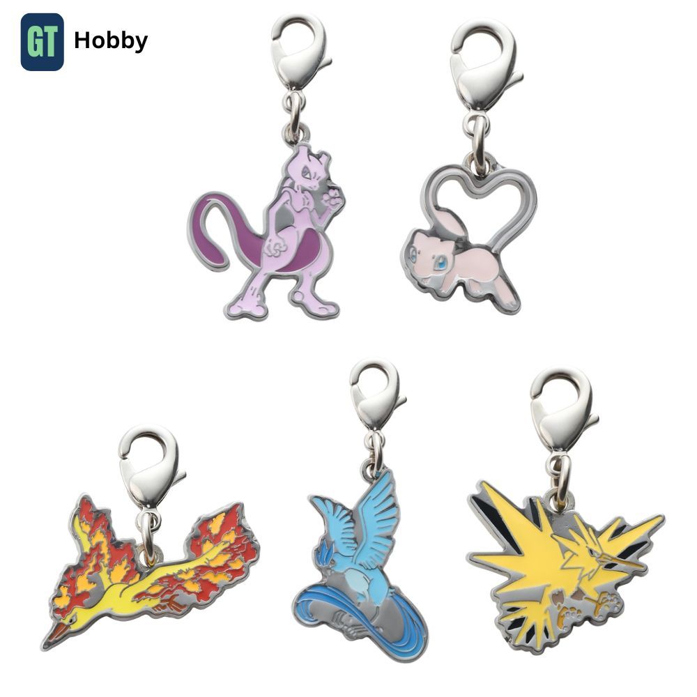 Pokemon Center Original Metal Keychain Charm - Key Chain - Pikachu ...