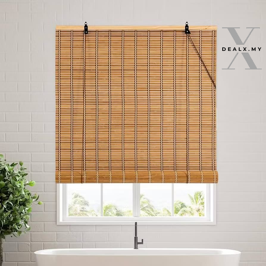 DealX 🔥 Bamboo Blinds Langsir Buluh Indoor / Outdoor Natural Bamboo ...