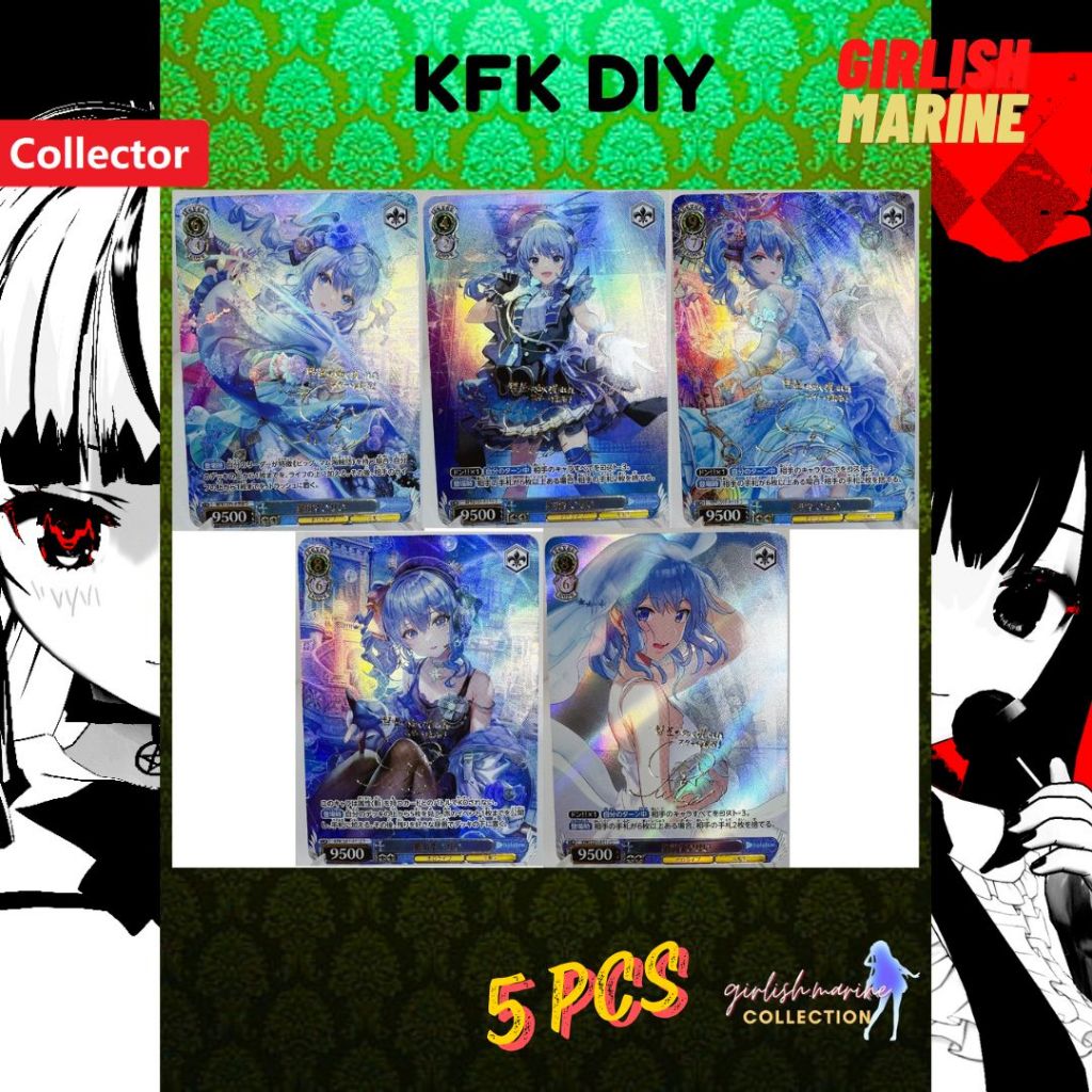 [DIY CARD][KFK] DIY custom ANIME card HOLOLIVE suisei-W0122 | Shopee ...