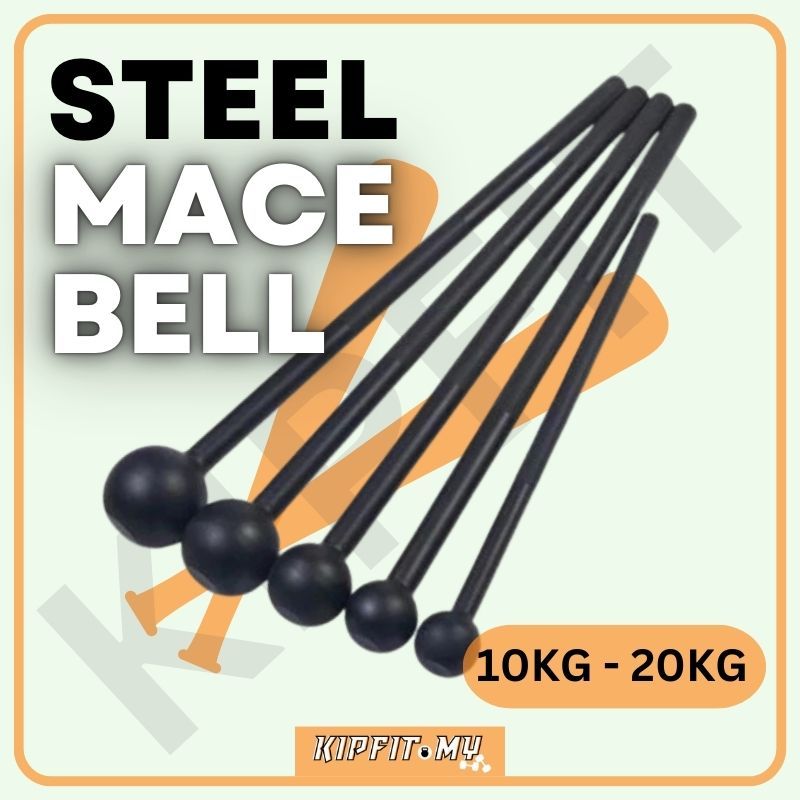 Round Head Mace Bell 10kg - 20kg for Functional Training – CrossFit ...
