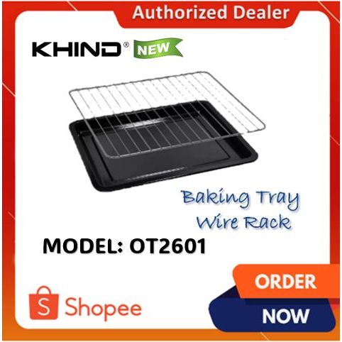 Khind Baking Tray / Wire Rack Only - Original (OT2601 ) | Shopee Malaysia