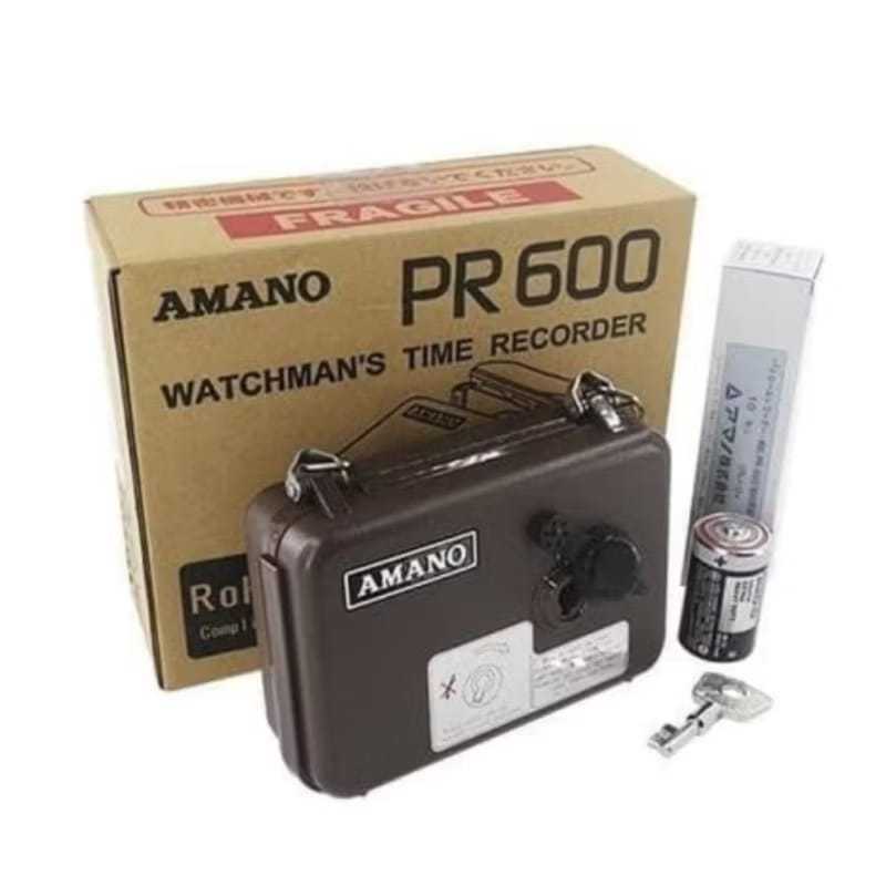Amano PR600 Watchman Clock Amano Mesin Jam PR600 Amano Clocking Machine ...