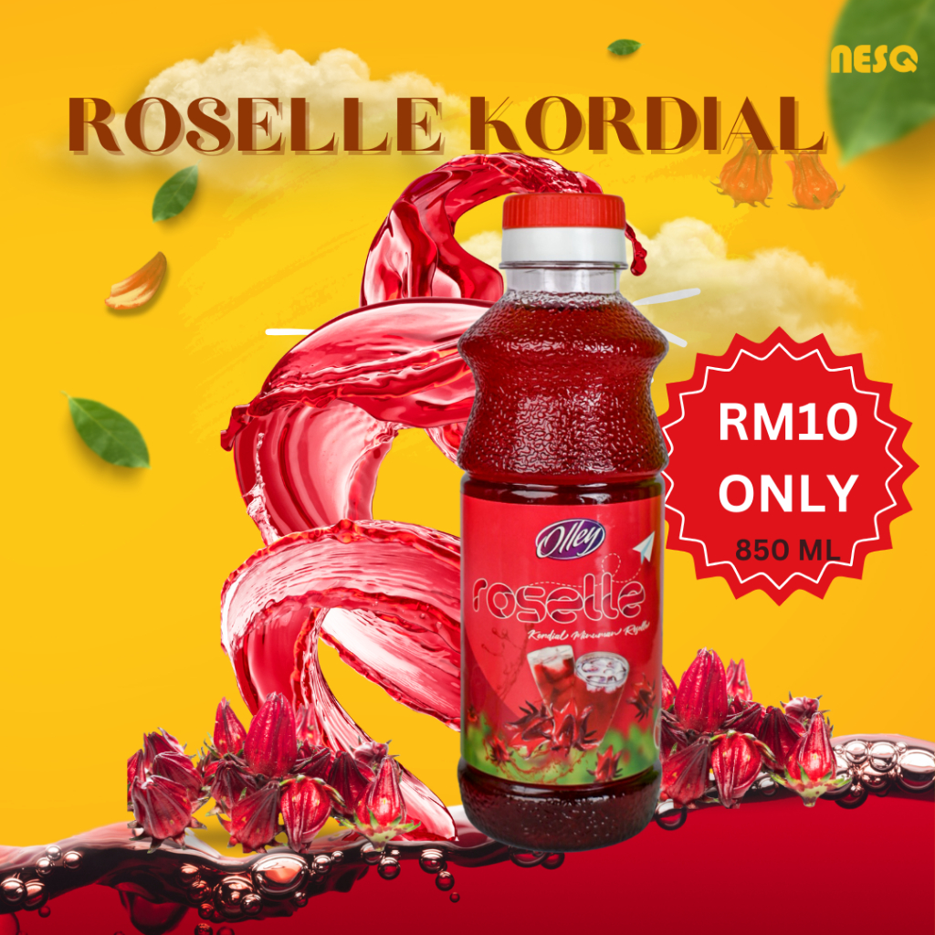 NESQ KORDIAL ROSELLE ROZEL 850ML 1 BOTOL RM10 SAHAJA | Shopee Malaysia