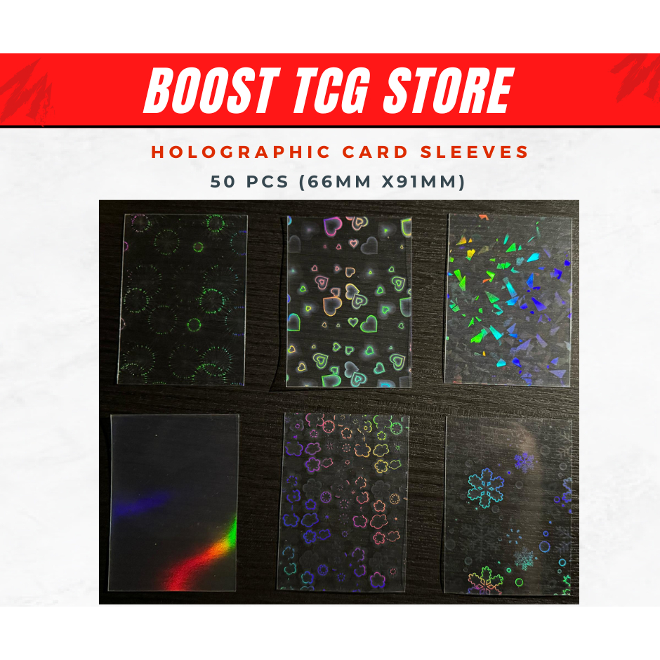 [READY STOCK] Holographic card sleeves protector for photocard 镭射卡膜 ...