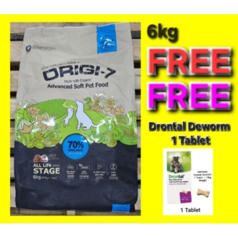 Exp:2026 Mac / 6kg Origi-7 Salmon Advanced Soft Pet Food Organic ...