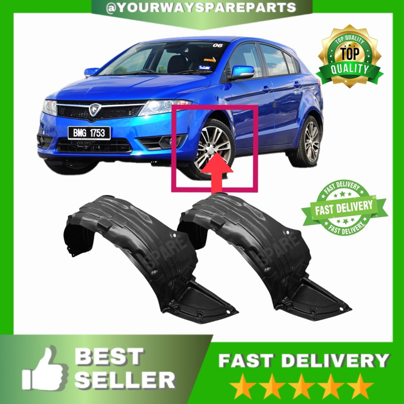 【YW SPARE PARTS】 Proton Preve Suprima Fender Protector Cover Daun ...