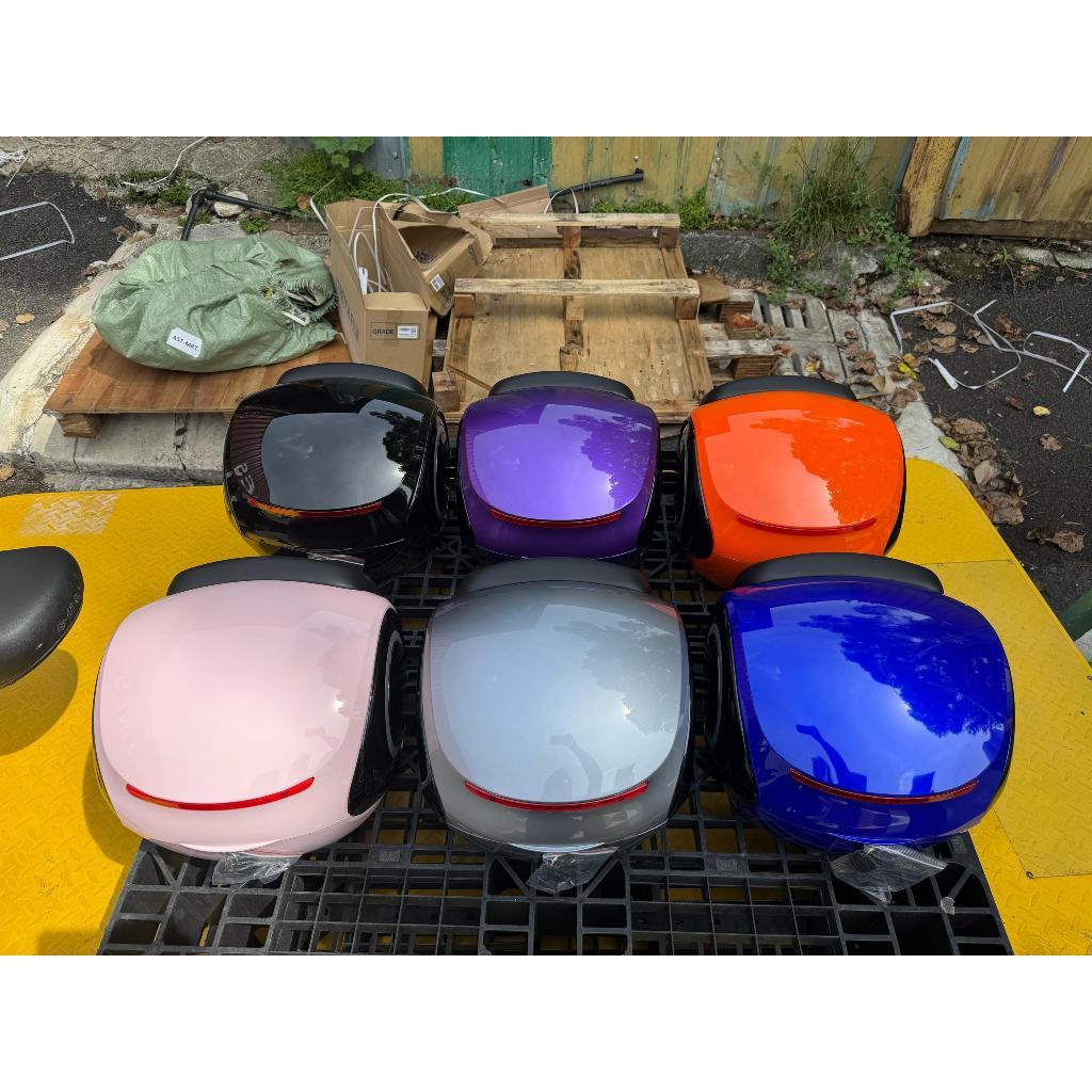 Top Box Alien Siput Motor 35l Black Grey White Box Motor Y15zr Y16zr ...