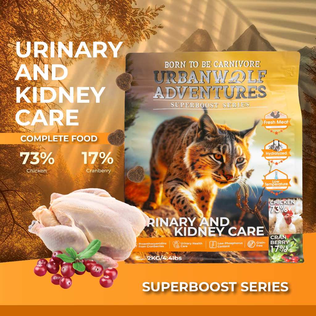 Urbanwolf Adventures Superboost Series Urinary and Kidney Care - 2kg/6.8kg | Shopee Malaysia