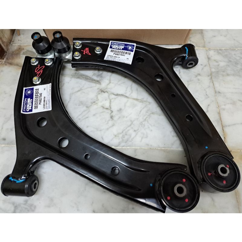 PROTON LOWER ARM ORIGINAL FOR PROTON EXORA , PREVE LEFT AND RIGHT SET ...