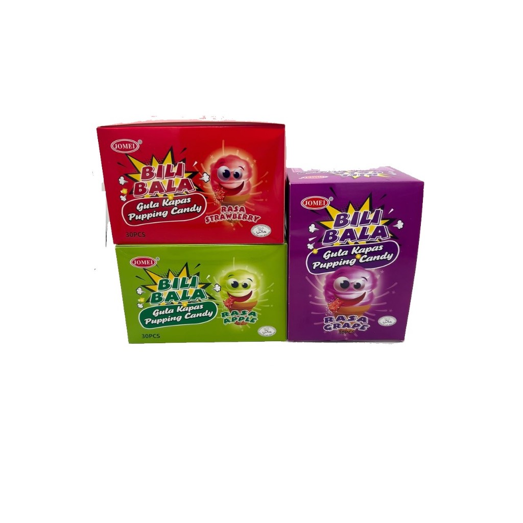 [Ready Stock] (Halal) Jomei Bili Bala Gula Kapas Popping Candy 30pcs ...