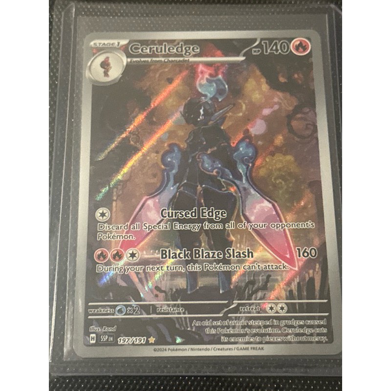 PTCG - Ceruledge IR - Surging Spark | Shopee Malaysia