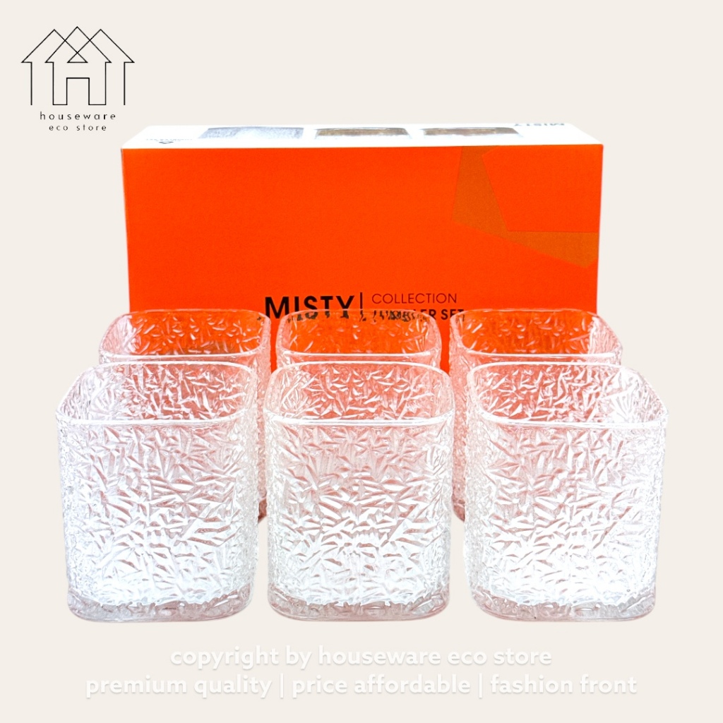 INS Cafe Glass Cup Glass Drinking Cup Coffee Cup / Gelas Kaca Glass ...