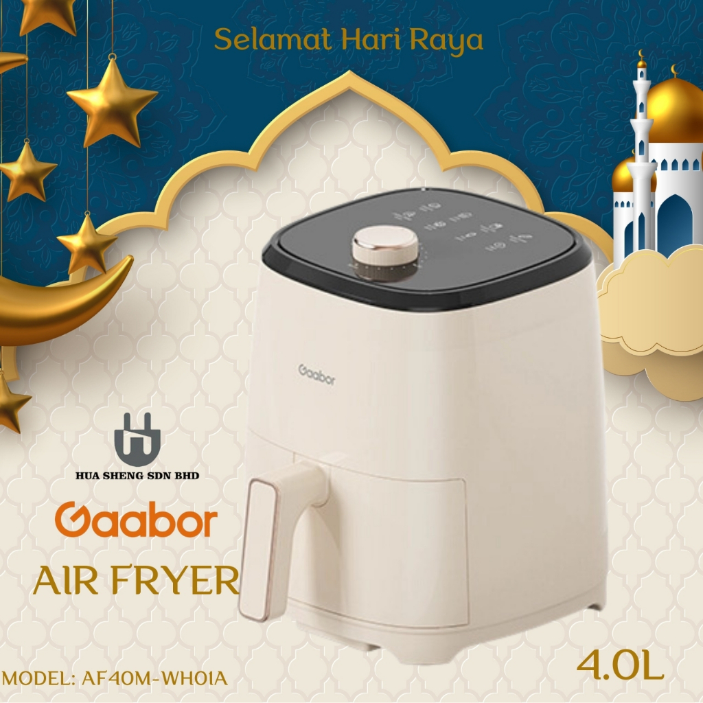 Gaabor Air Fryer 4L Oven 8 Menu Function Non-Stick Coating Oil-Free ...