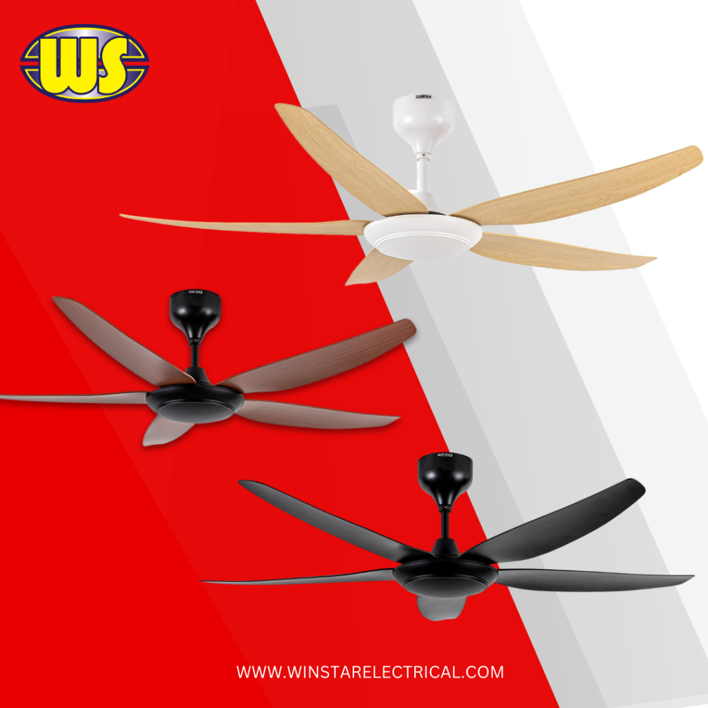 REZO ZERON PLUS 56/5B Ceiling Fan Remote Control DC Motor 12+12 Speed 5 ...