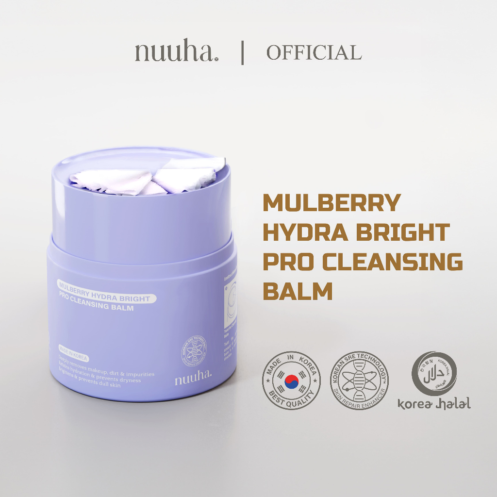 NUUHA BEAUTY Mulberry Hydra Bright Pro Cleansing Balm | Shopee Malaysia