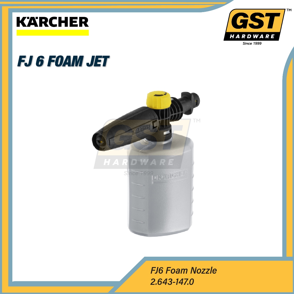 Karcher FJ6 Foam Nozzle Car Wash Shampoo Foam Spray Warcher Water Jet ...