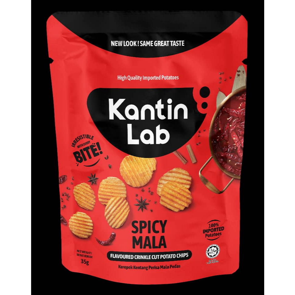Kantin Lab - Salted Egg Yolk / Sambal Pedas Flavoured / Spicy Mala ...