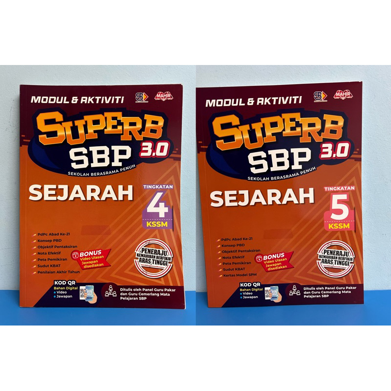 Modul Aktiviti SUPERB SBP 3.0 Sejarah Tingkatan 4&5 | Shopee Malaysia