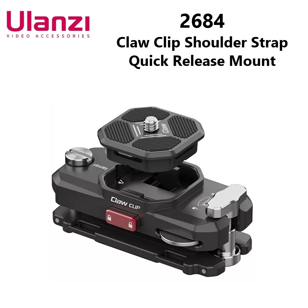 Ulanzi 2684 Claw Clip Shoulder Strap Quick Release Mount | Shopee Malaysia
