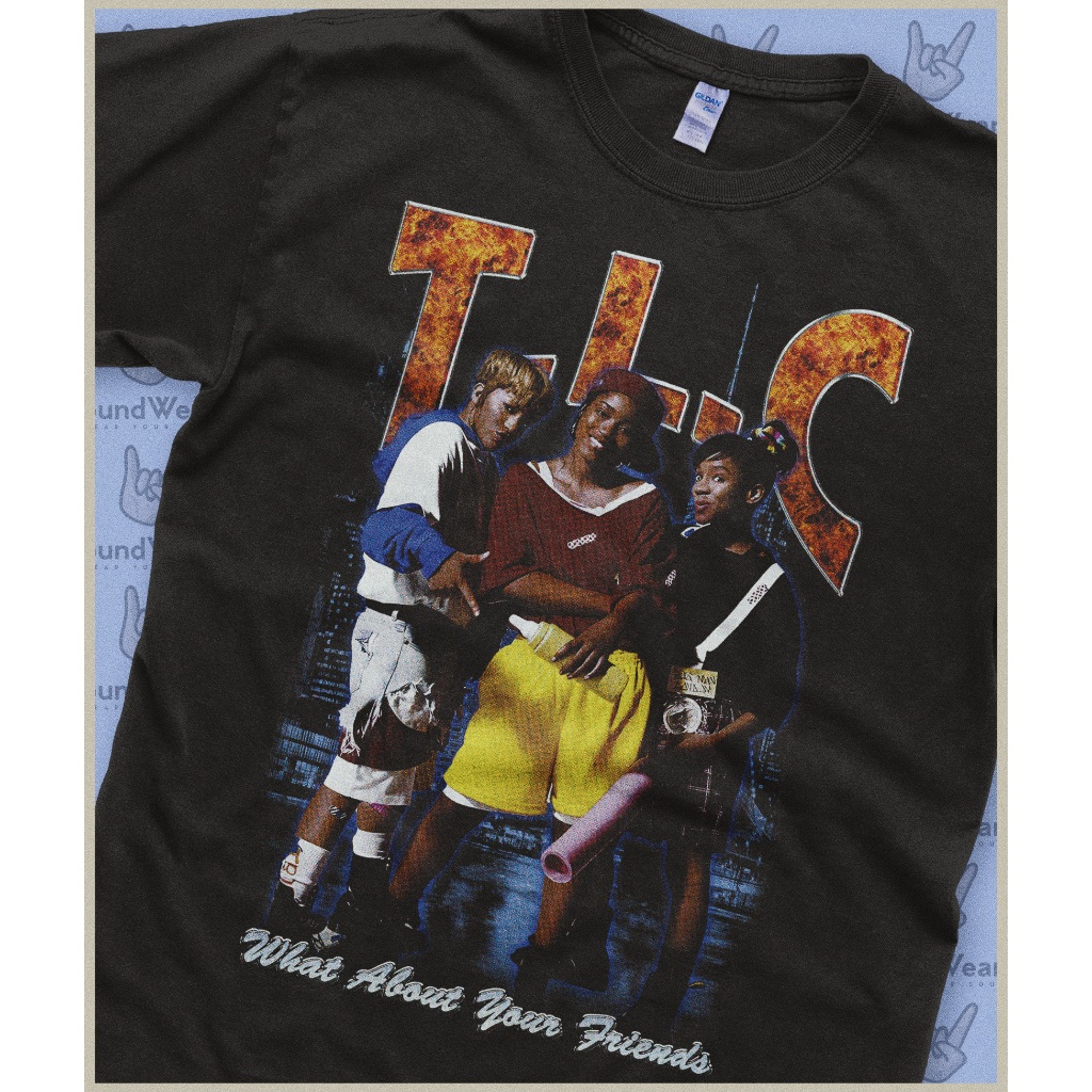 TLC 1992 Ooooooohhh... On the TLC Tip Rap Tees Hip Hop Bootleg Design ...
