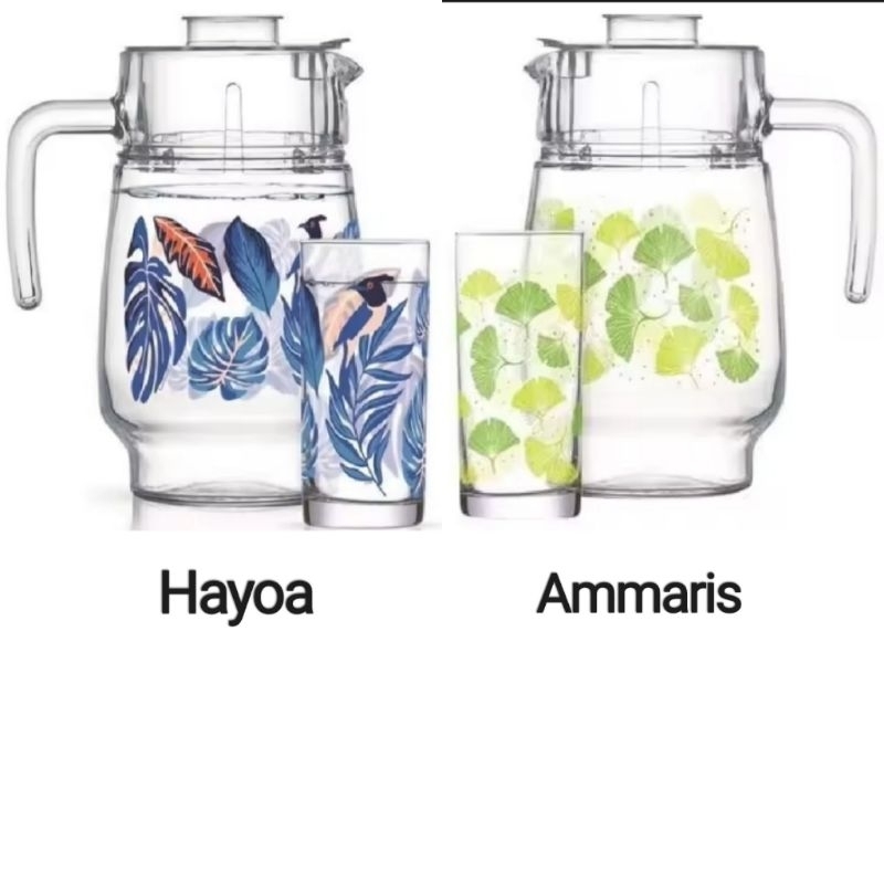 LUMIMARC 7 PCS DRINK SET WATER SET JUG SET | Shopee Malaysia
