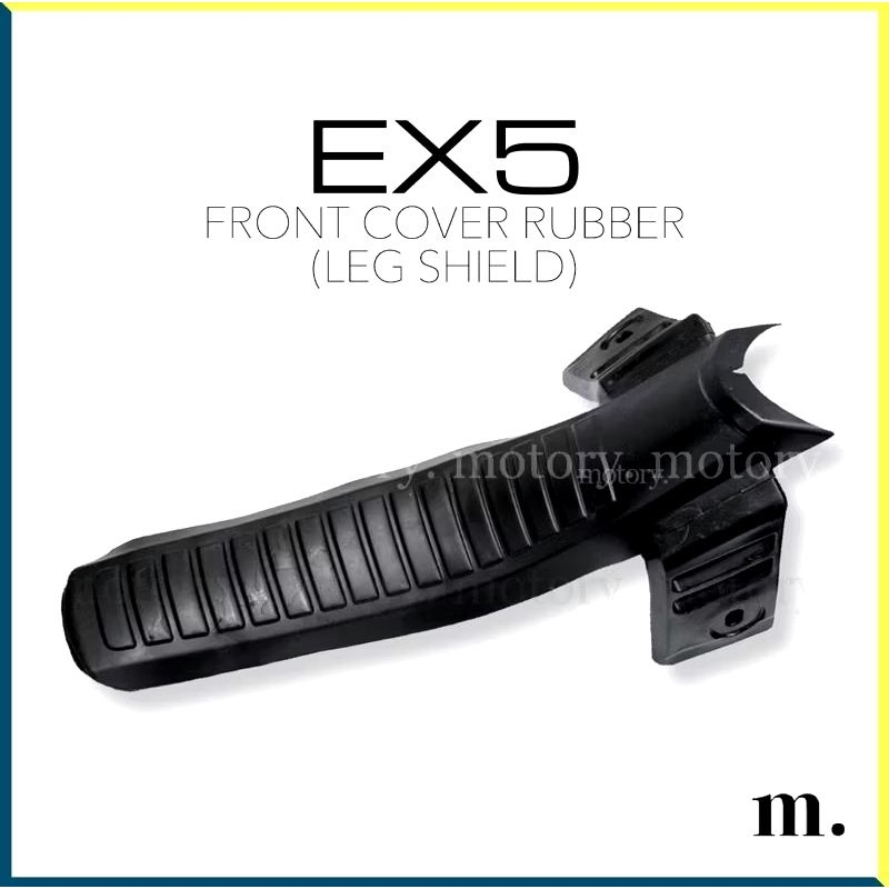 HONDA EX5 FRONT COVER RUBBER LEG SHIELD RUBBER GETAH KEPAK SAYAP EX5 ...