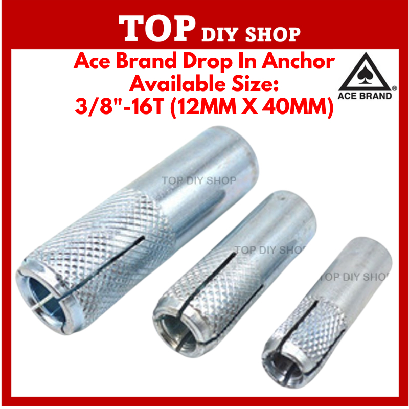 ACE DROP IN ANCHOR~(3/8" - 16T) | Shopee Malaysia