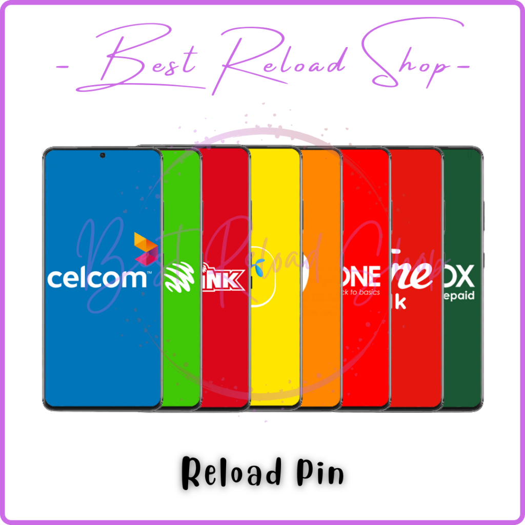 Soft Pin Reload Topup Pin Digi | CELCOM | MAXIS | UMOBILE Fast | Shopee Malaysia