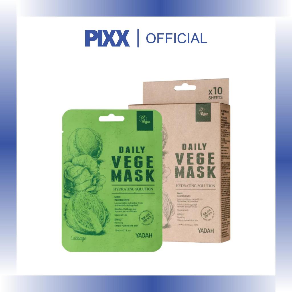 YADAH Daily Vege Mask (Cabbage - Box of 10 Pcs) | Shopee Malaysia