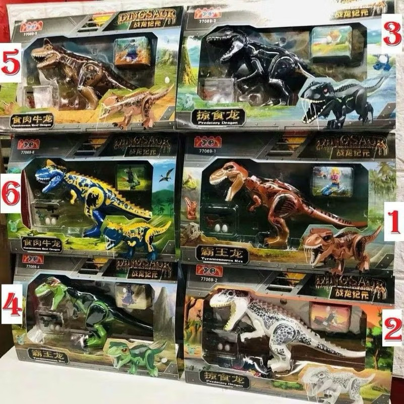 READY STOCK IN MALAYSIA!!! YG 77069 Jurassic World Dinosaur Compatible ...