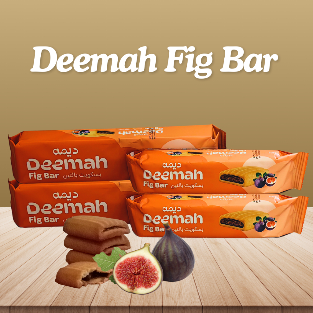 Deemah Fig Bar / Biskut Inti Buah Tin / Cookies / Snack / Food / Fig Biscuit / 1 Pack (12pcs ...