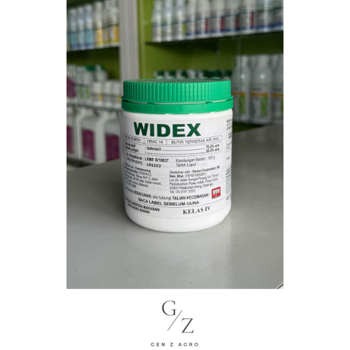(100g) Kenso Herbicide Widex (Tiafenacil 70%) / Racun Rumput / 杀虫剂 ...