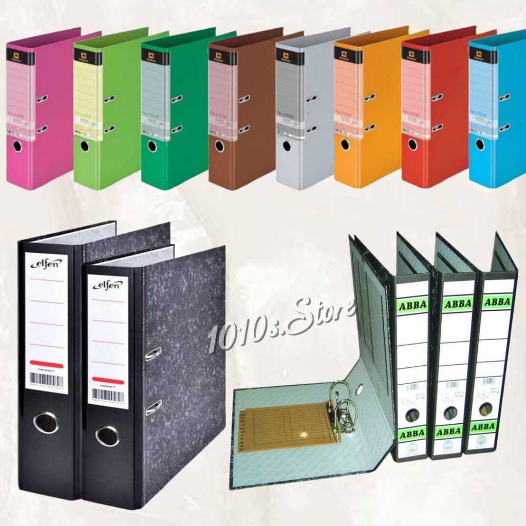 Hard Cover File/Fail Hitam Kulit Keras/BRILLIANT FILE/LION FILE/Office ...