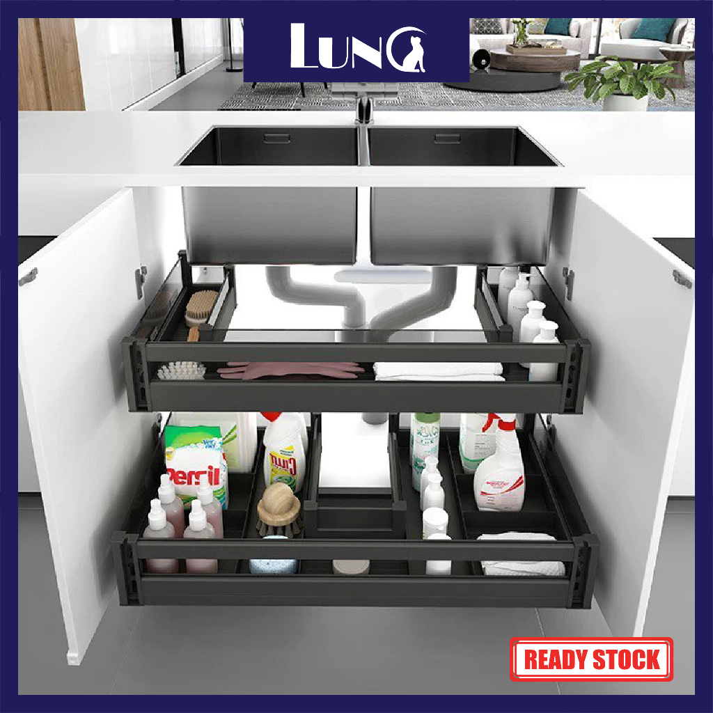 Aluminum Alloy Multipurpose Kitchen Cabinet Base Unit Under Sink Big U ...