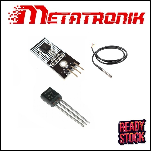 Temperature Sensor LM35 IC OR Module Analog Output | Shopee Malaysia