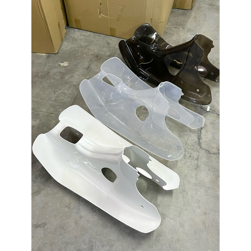 C70 LEG SHIELD KEPAK EBEY HONDA C70 BULAT LEGSHIELD PP WHITE BLACK ...
