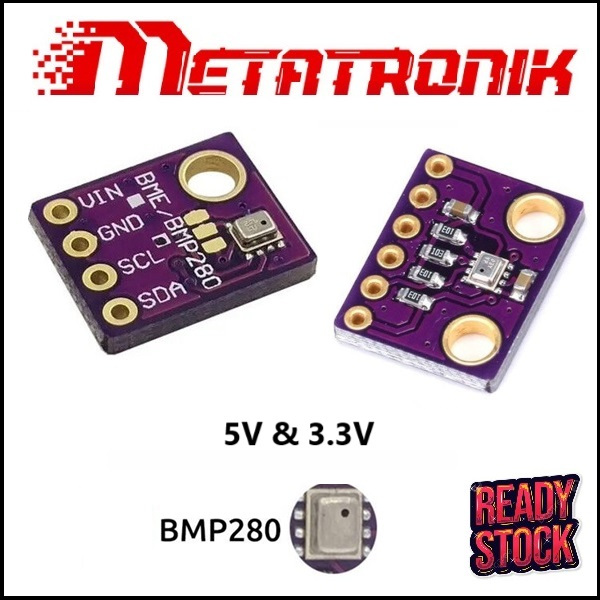 BMP280 BAROMETRIC PRESSURE & TEMPERATURE SENSOR MODULE | Shopee Malaysia