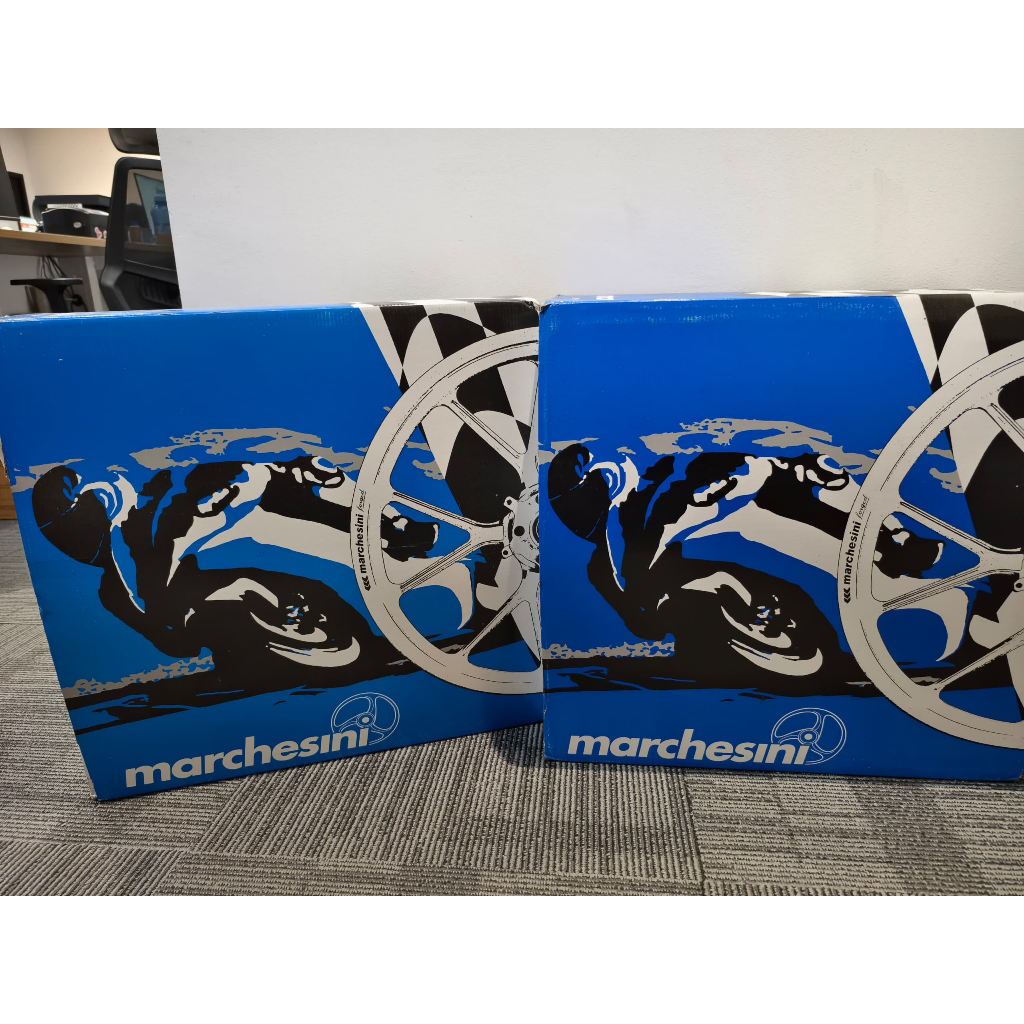 YAMAHA R1 R1M MARCHESINI LIMITED EDITION FORGED ALUMINUM RIM WHEEL SET ...