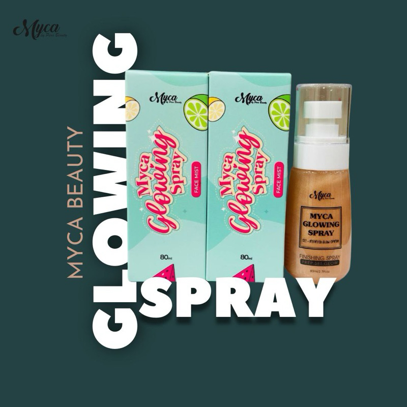 MYCA GLOWING SPRAY (LOCK MAKEUP) | Shopee Malaysia