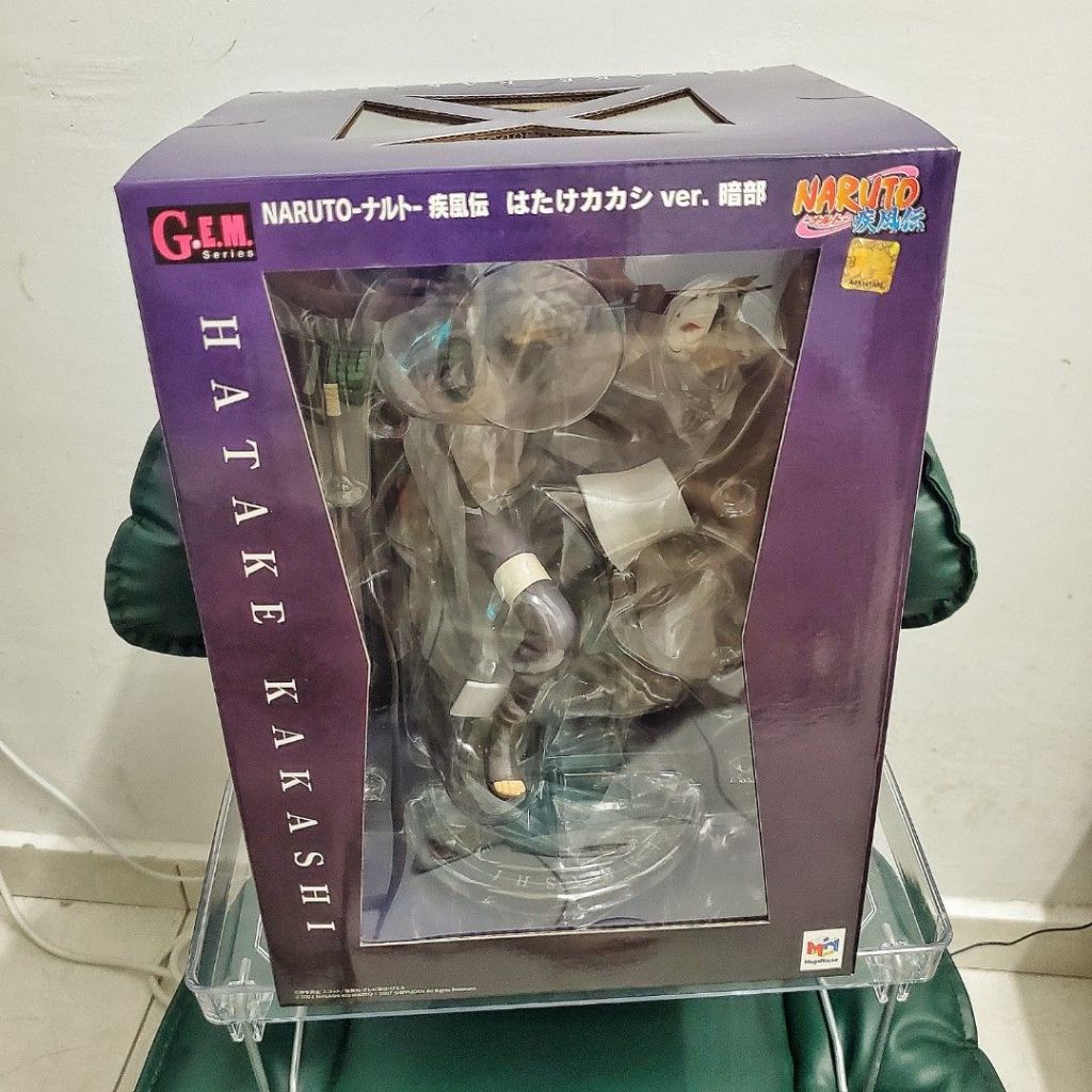 [Original/BIB] MegaHouse G.E.M. Naruto Shippuden Kakashi Hatake Anbu Non Scale Figure | Shopee ...