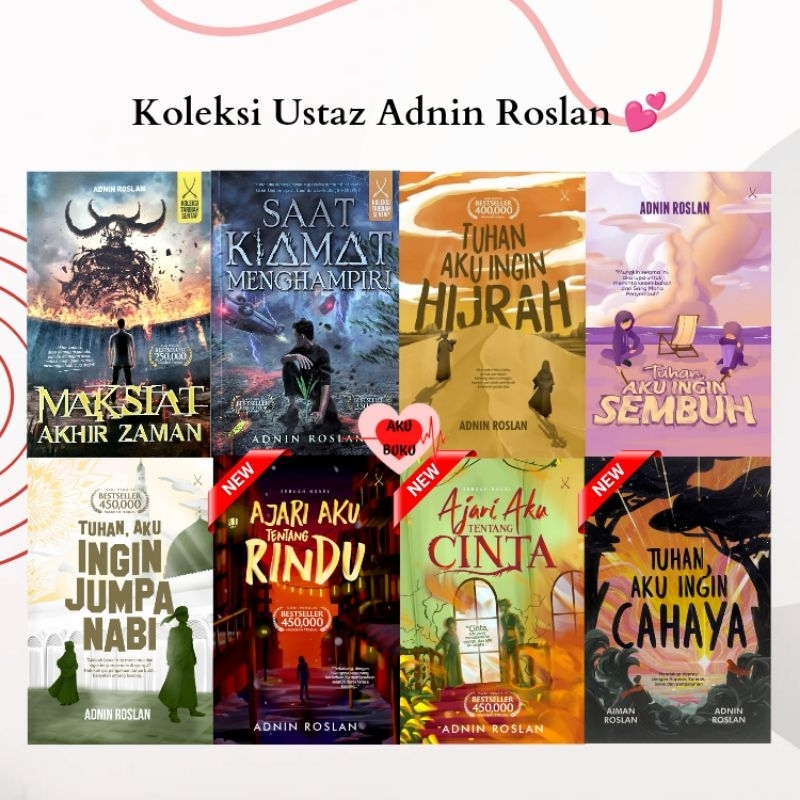 Koleksi Buku Ustaz Adnin Roslan | Shopee Malaysia