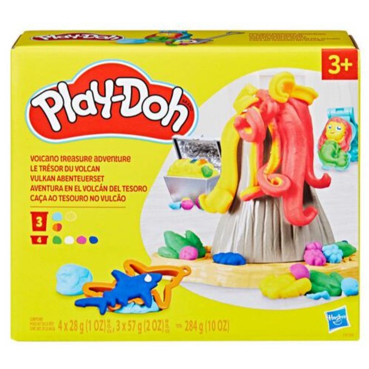 Play-Doh Volcano Treasure Adventure Playset | PlayDoh | Play Doh ...